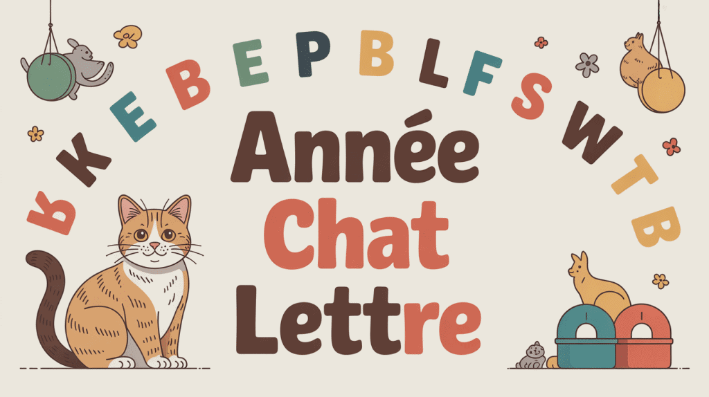 Année Chat Lettre : Guide Complet pour Nommer Votre Chat