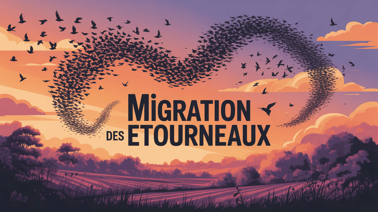 Étourneaux Migration : Voyages et Murmurations Fascinants